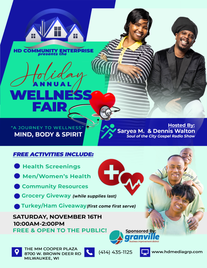 Holiday Wellness Fair - HD Community Enterprises - National Kidney ...